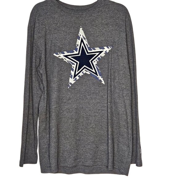 NFL | Shirts | Dallas Cowboys Nfl Pro Line Long Sleeve Shirt Gray Xl ...